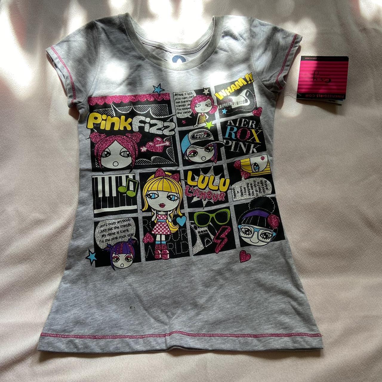 y2k kidcore 2000s graphic shirt hii thanks for... - Depop