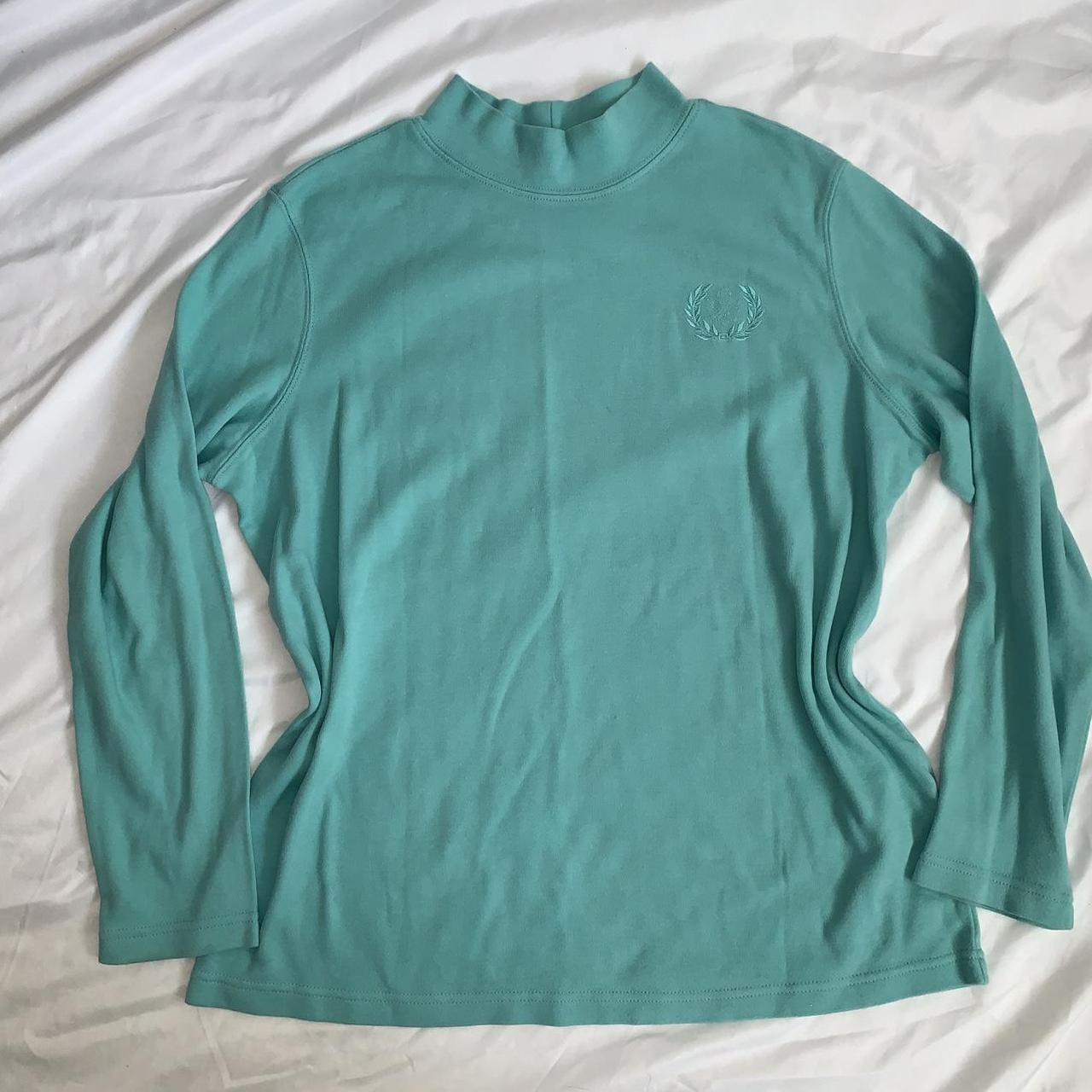 Vintage Blair mock neck, long sleeve in... - Depop