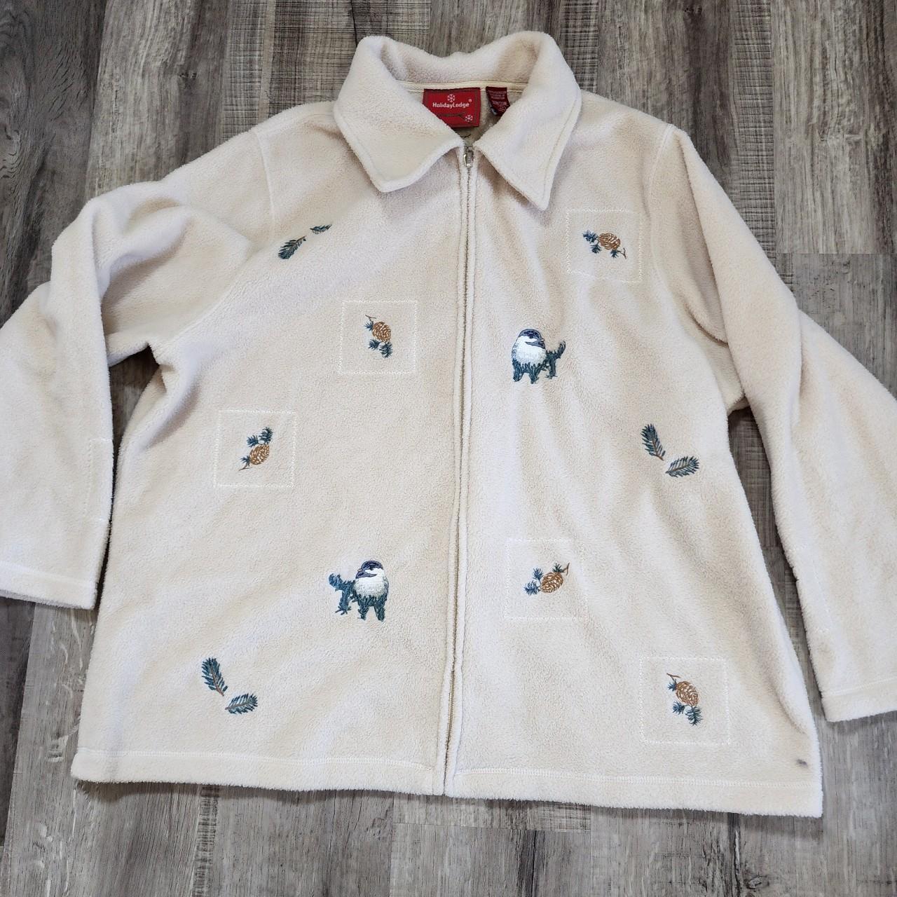 Vintage Holiday Lodge cabin winter 2x Jacket - Depop