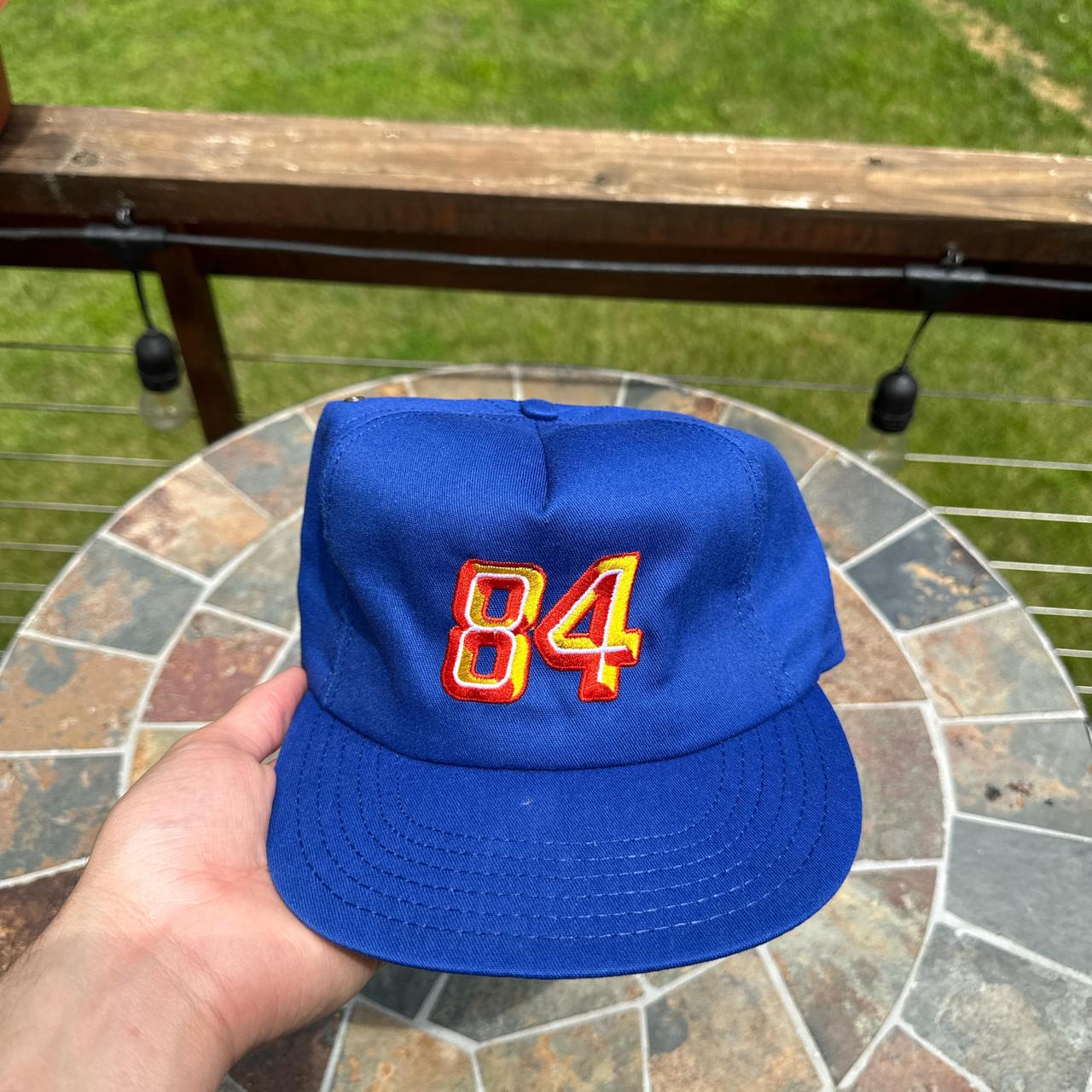 Vintage NASCAR #84 Snap Back Hat Embroidered USA... - Depop
