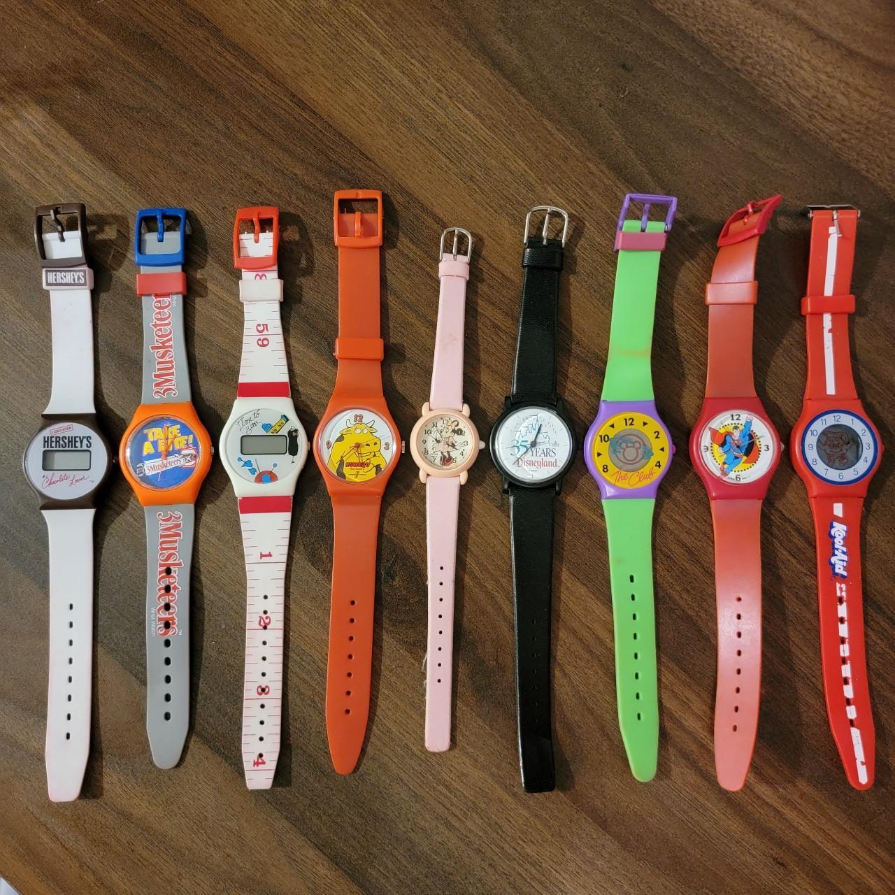 9 Vintage Collector Toy Watch Bundle Rare - Disney... | Depop
