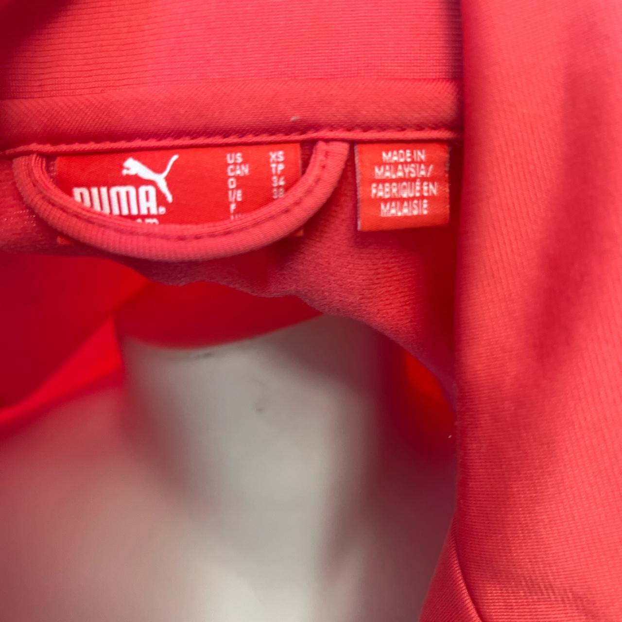 Puma Women's Orange Jacket | Depop