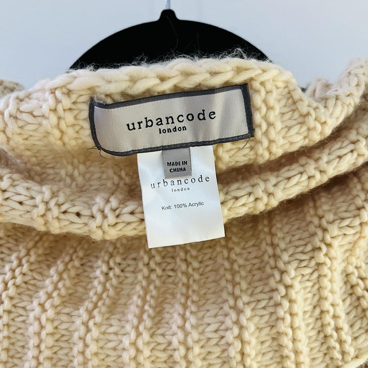 Urbancode Women's Cream and Tan Scarf-wraps | Depop