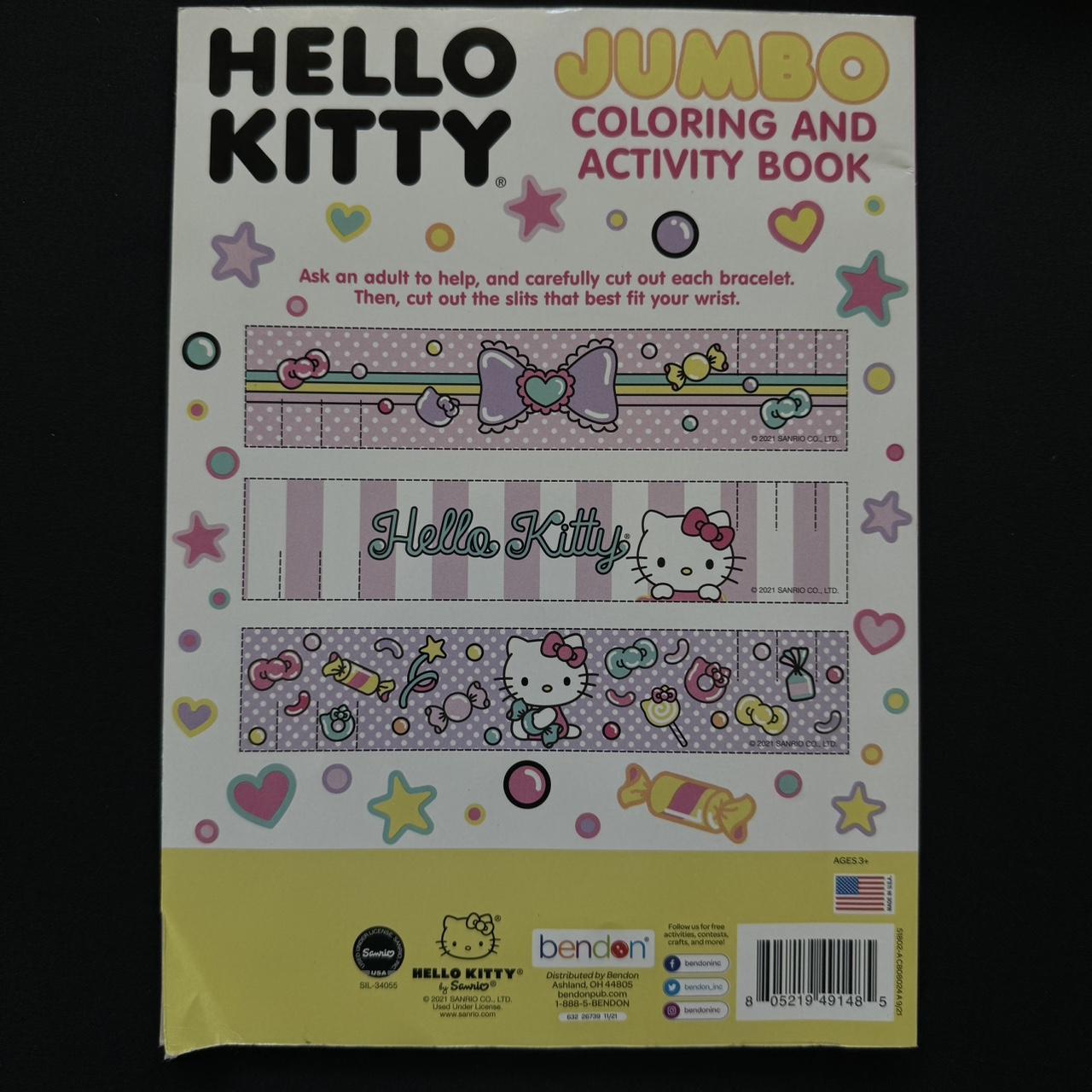 Hello Kitty coloring and activity book -... - Depop