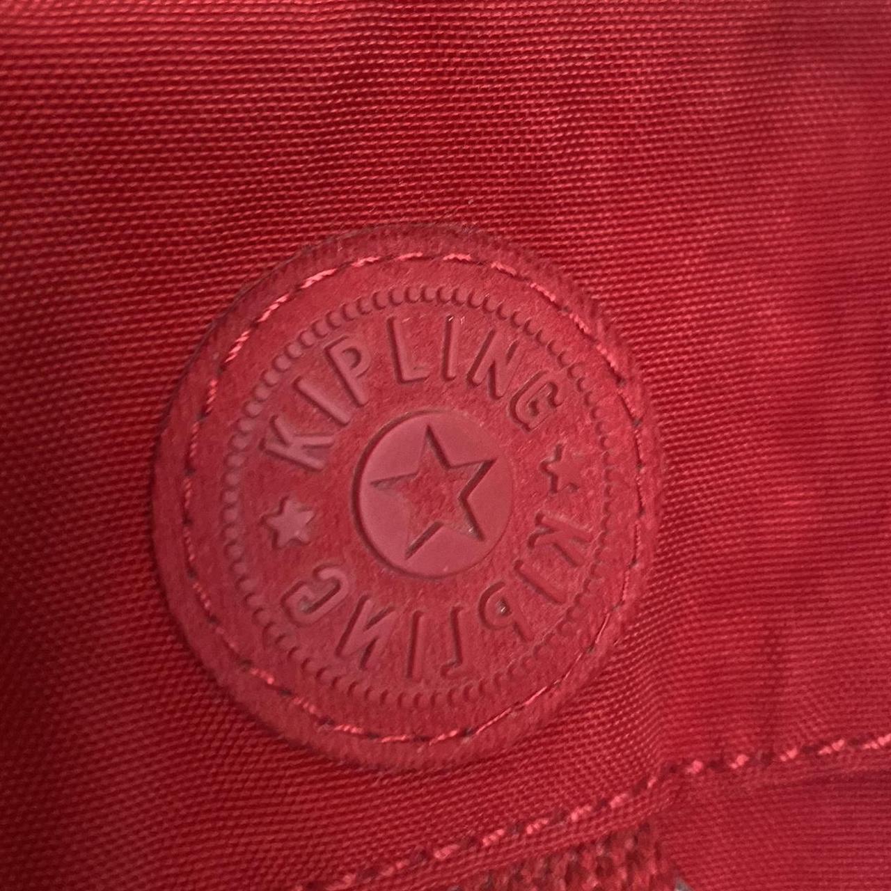 Authentic Kipling Cherry Red Crossbody... - Depop