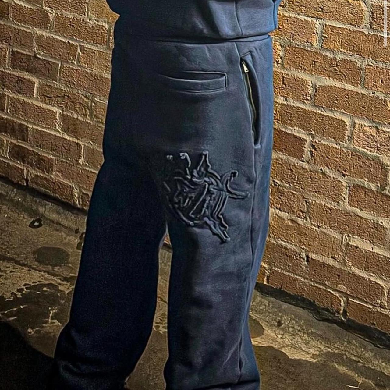AXXE MOTION NAVY JOGGERS CONDITION: 10/10 (never... | Depop