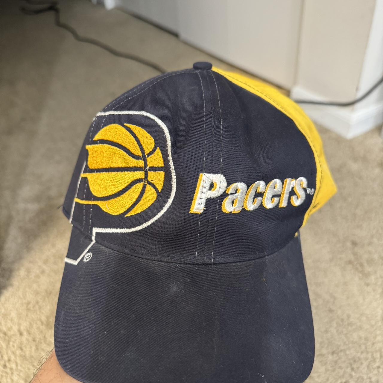 Vintage 90s Indiana pacers licensed twins snapback hat - Depop