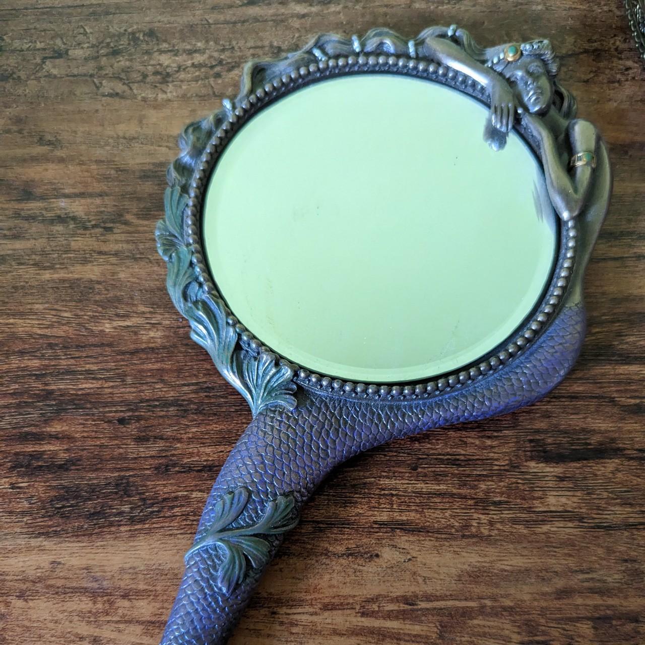 Beautiful mermaid hand mirror would be really... - Depop
