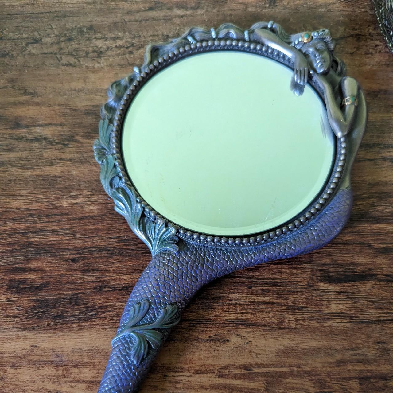 Beautiful mermaid hand mirror would be really... - Depop