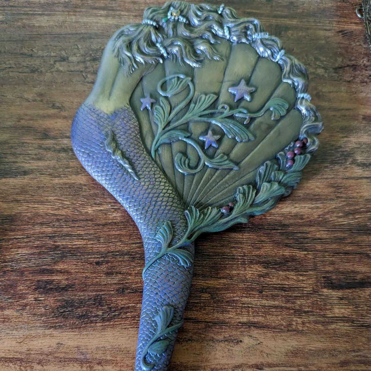 Beautiful mermaid hand mirror would be really... - Depop