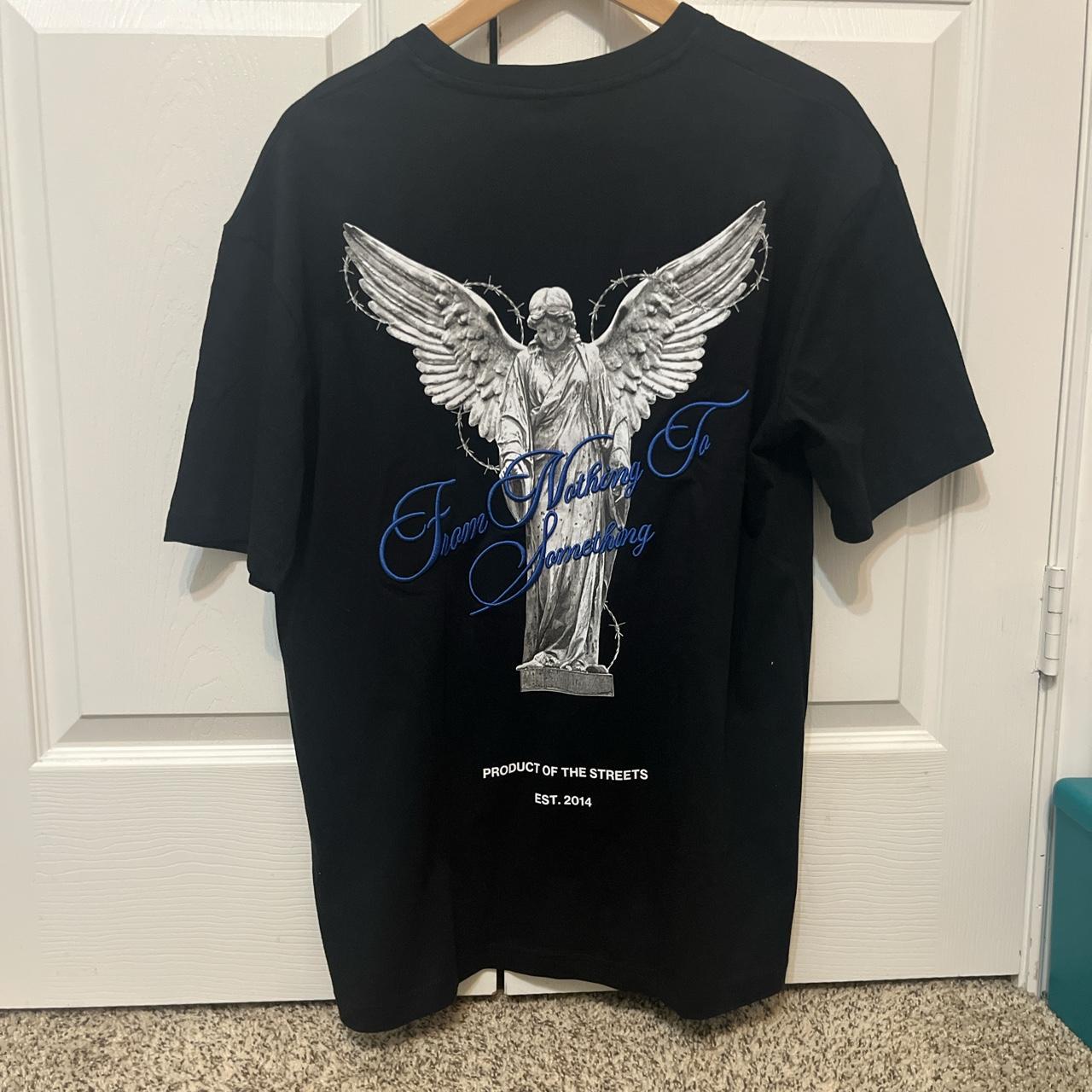 never worn, blue lettering is embroidered, cool... - Depop