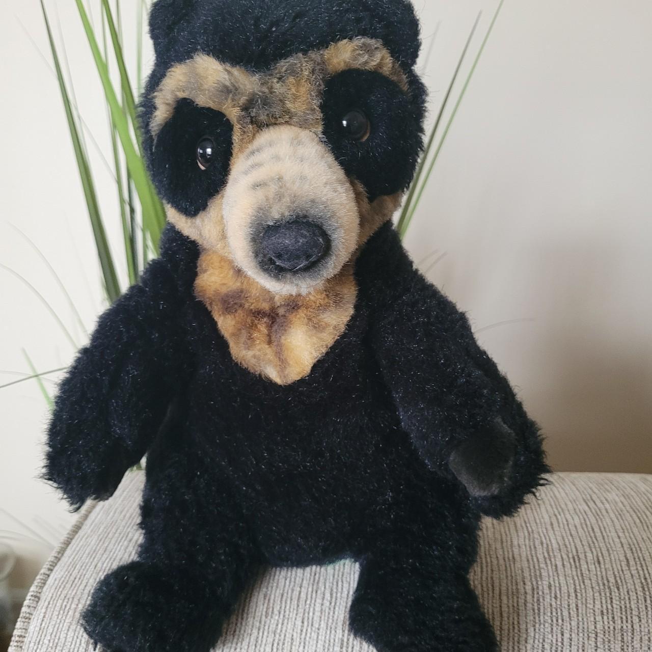 Vintage 1989 Applause Spectacled Bear 14" Plush WWF... - Depop