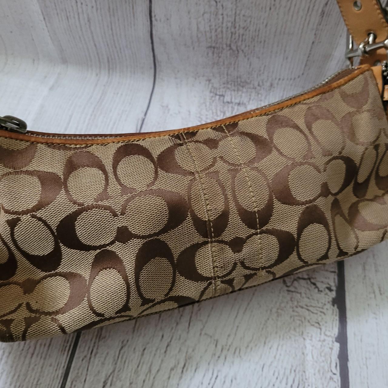 Vintage Mini Coach Hobo bag 6371 Preloved, see all... - Depop