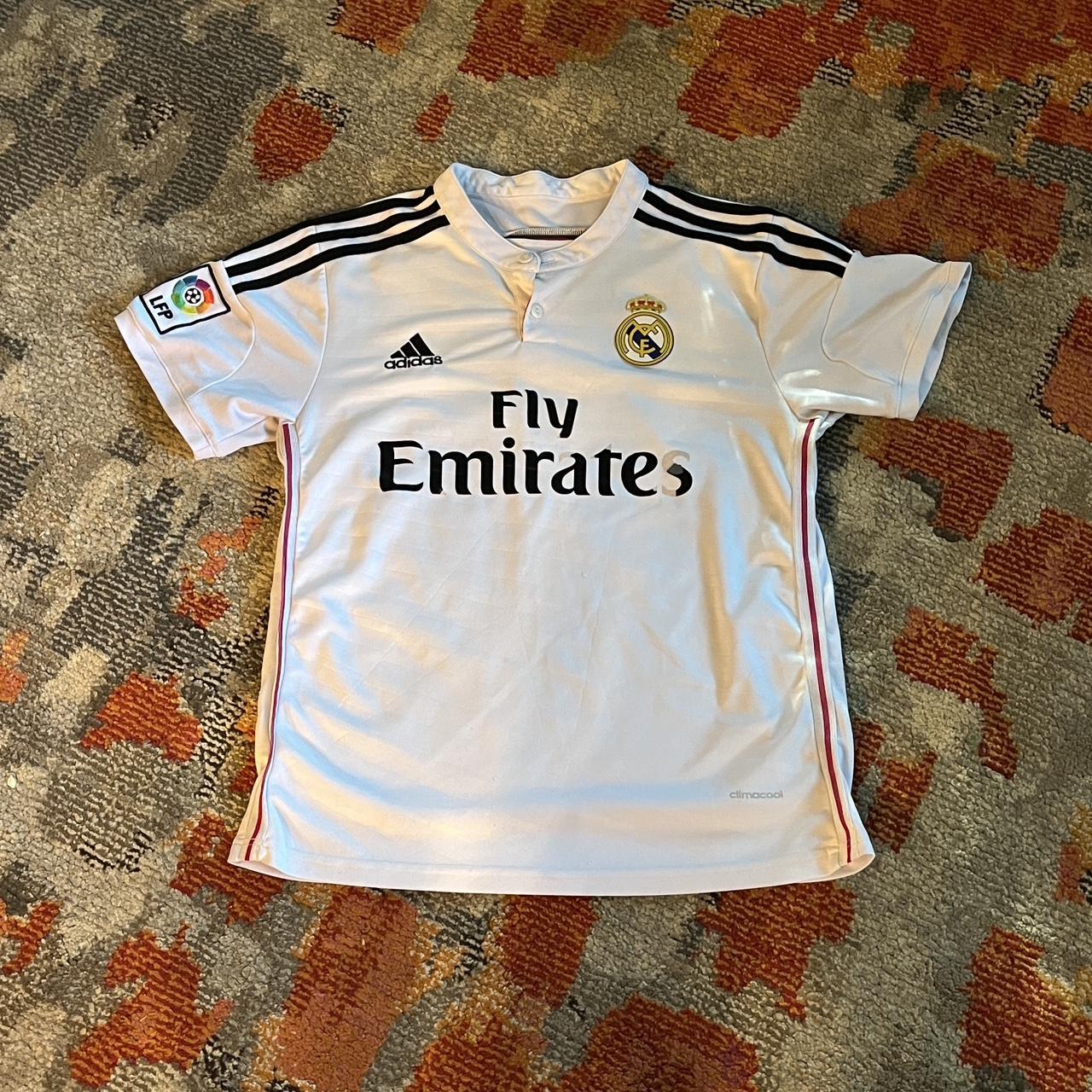 authentic 2014/15 james rodriguez real Madrid... - Depop