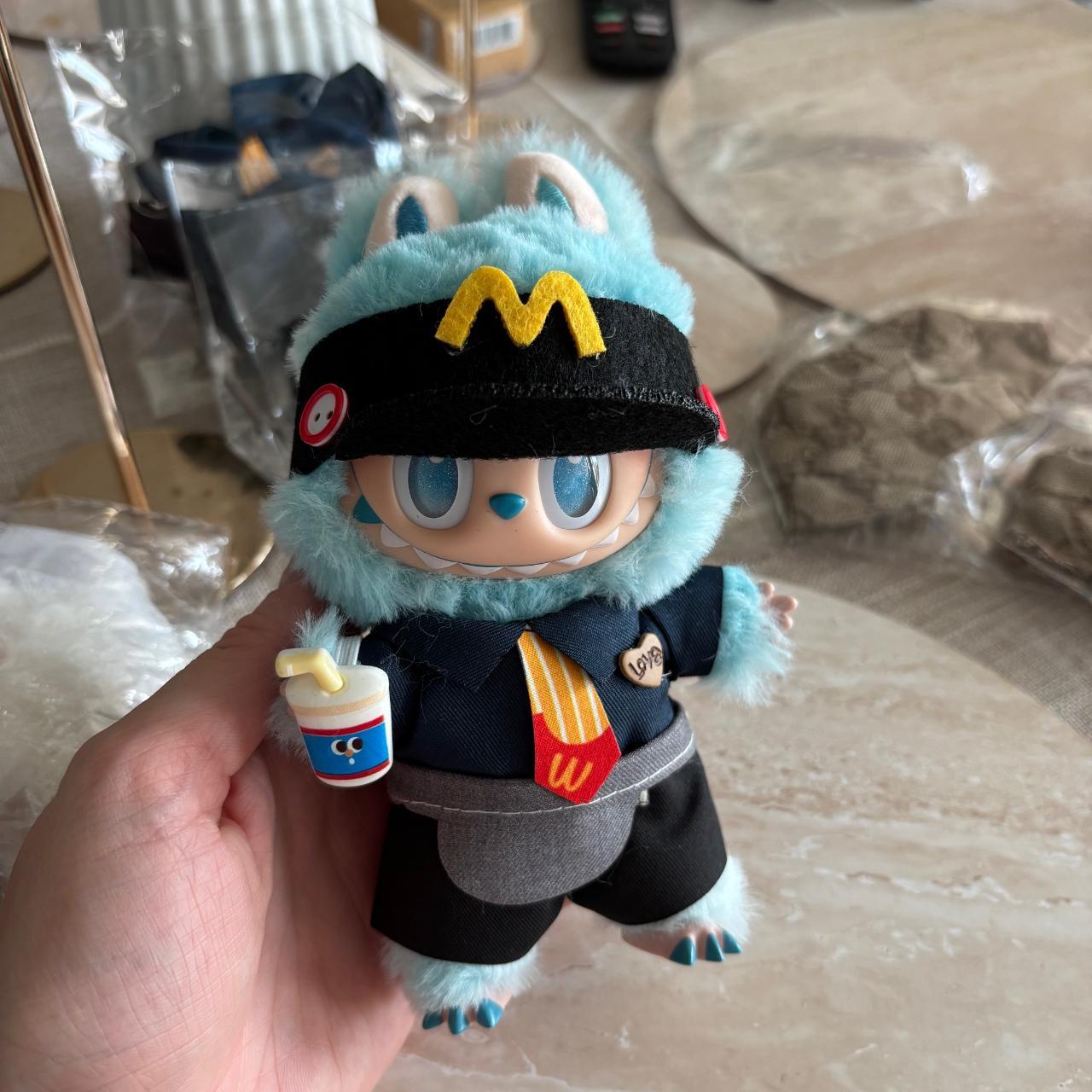 Labubu The Monsters McD*onalds workers outfit... | Depop