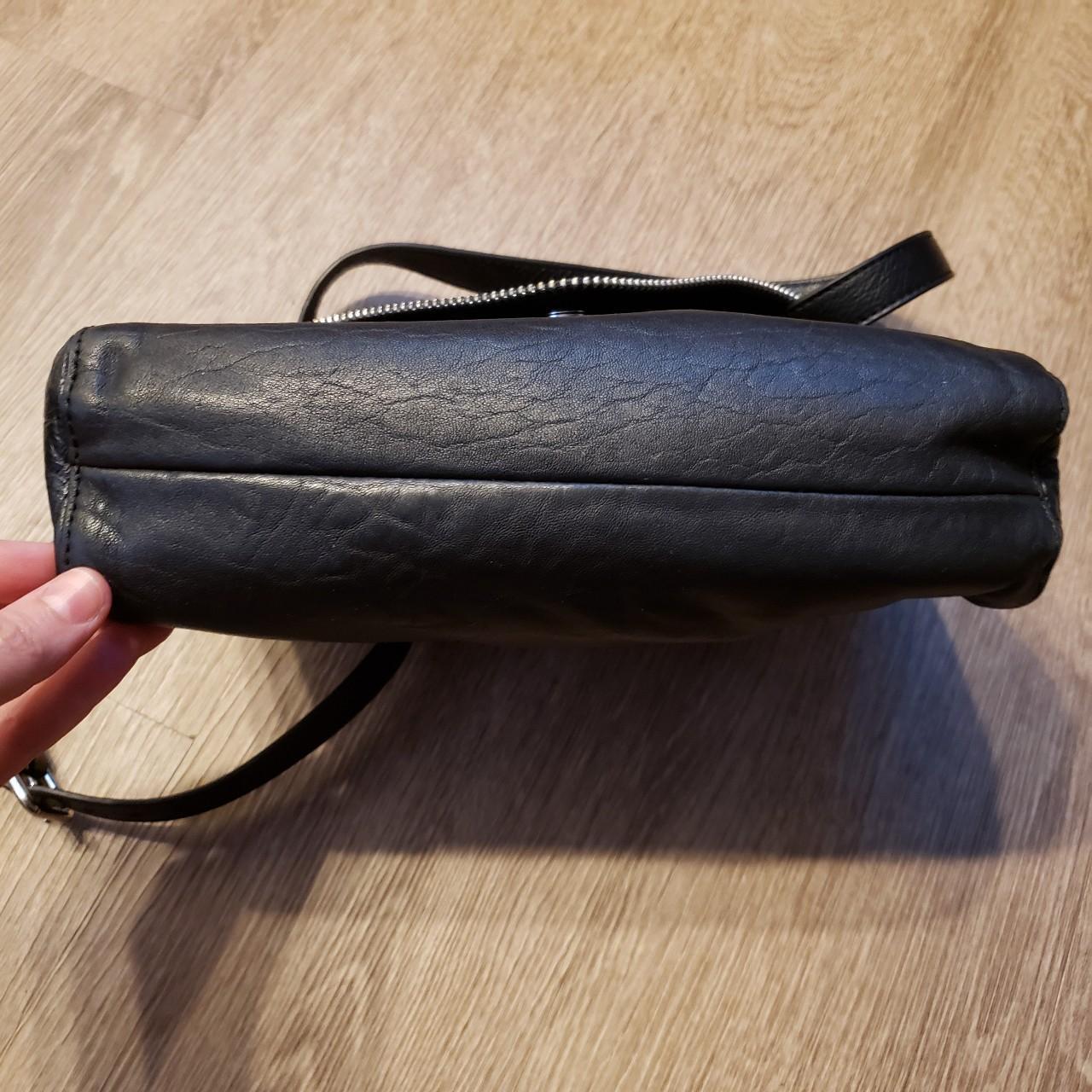 Leather crossbody purse Halogen brand envelope... - Depop