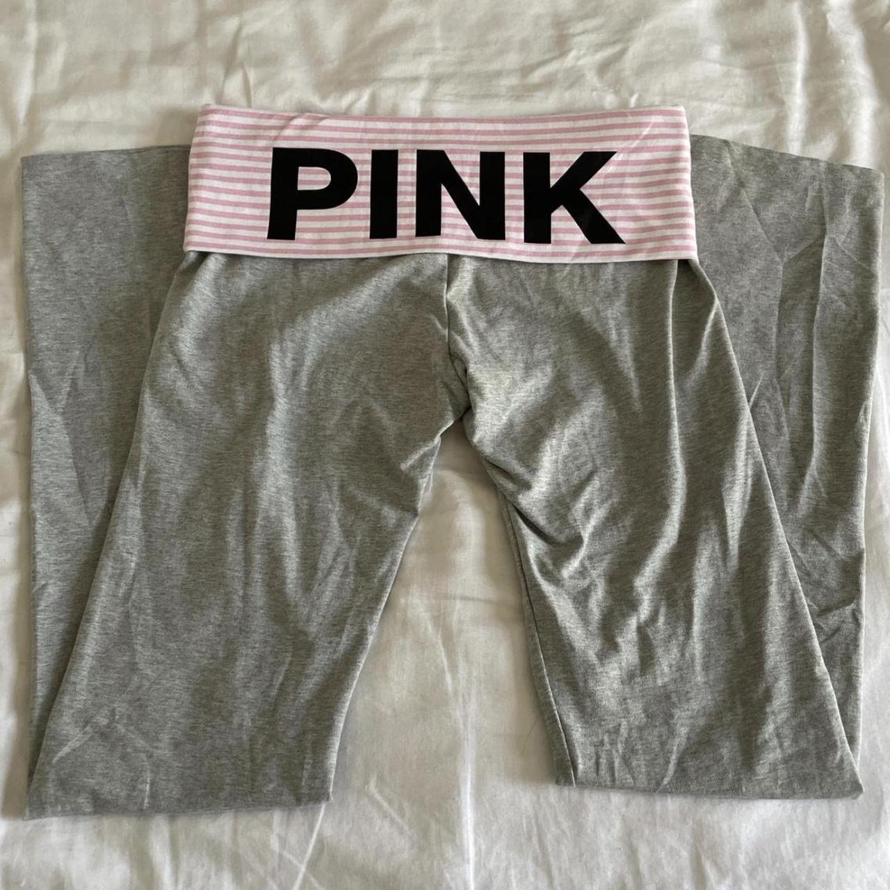 Pink foldover flares Size-XL - Depop