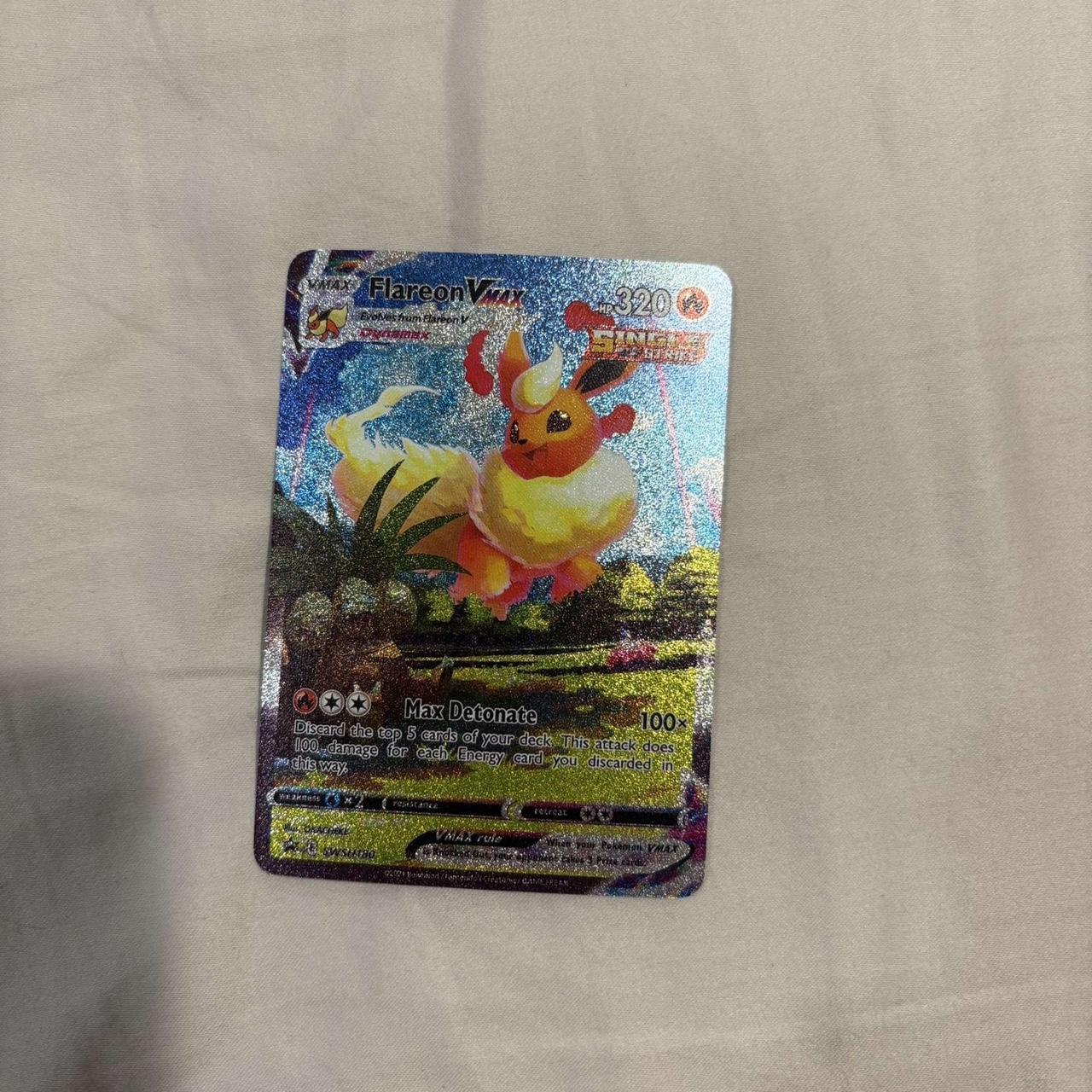 Eevee VMAX single strike card... | Depop