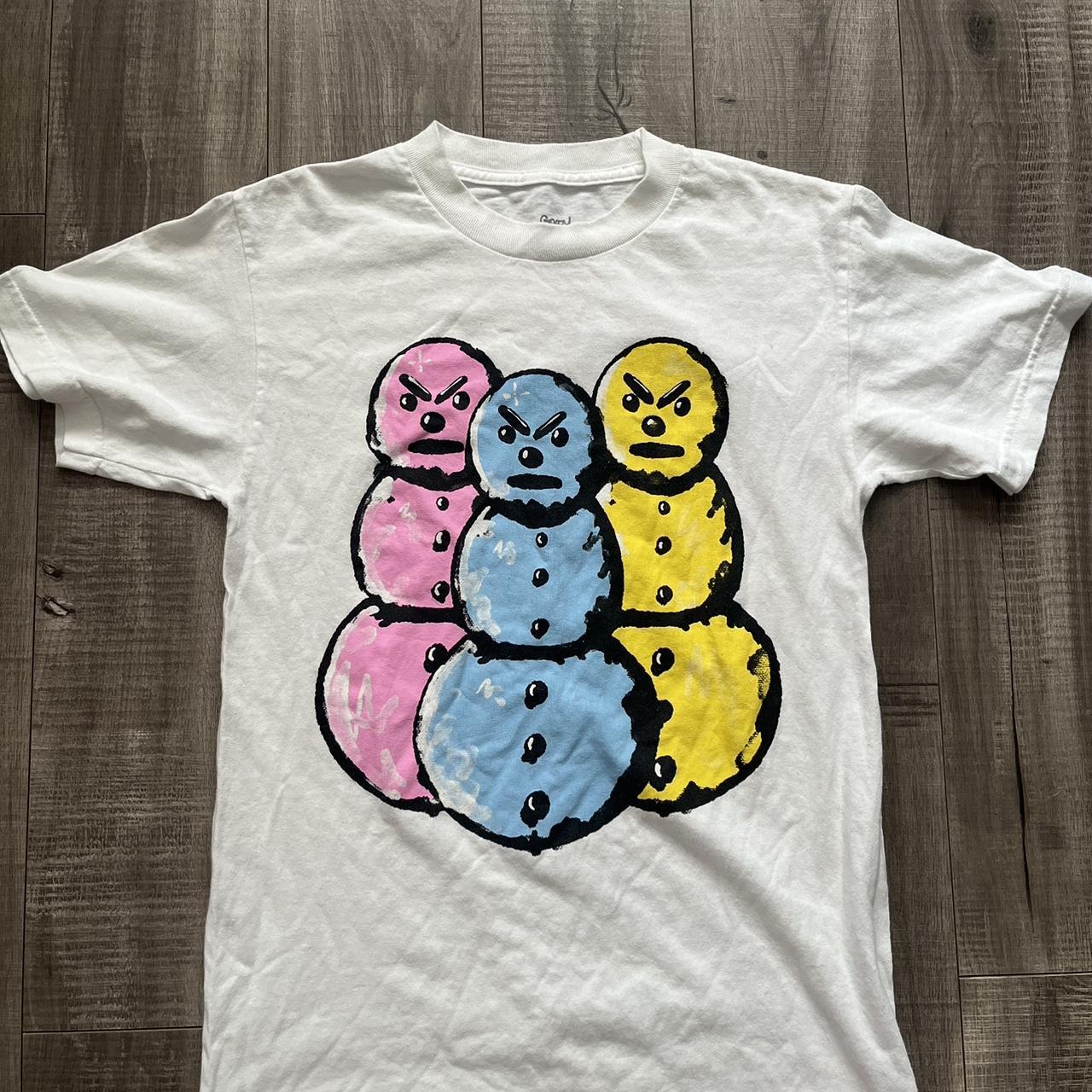 ohgessy merch t- shirt size small worn once great... - Depop