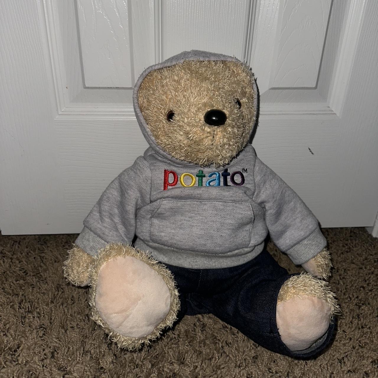 imran potato teddy bear🐻 says some pretty funny... - Depop