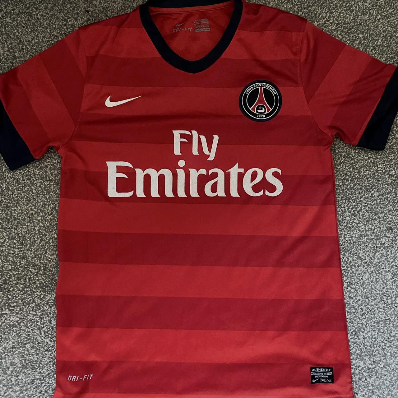 PSG 2012-2013 Away Kit Jersey - Depop