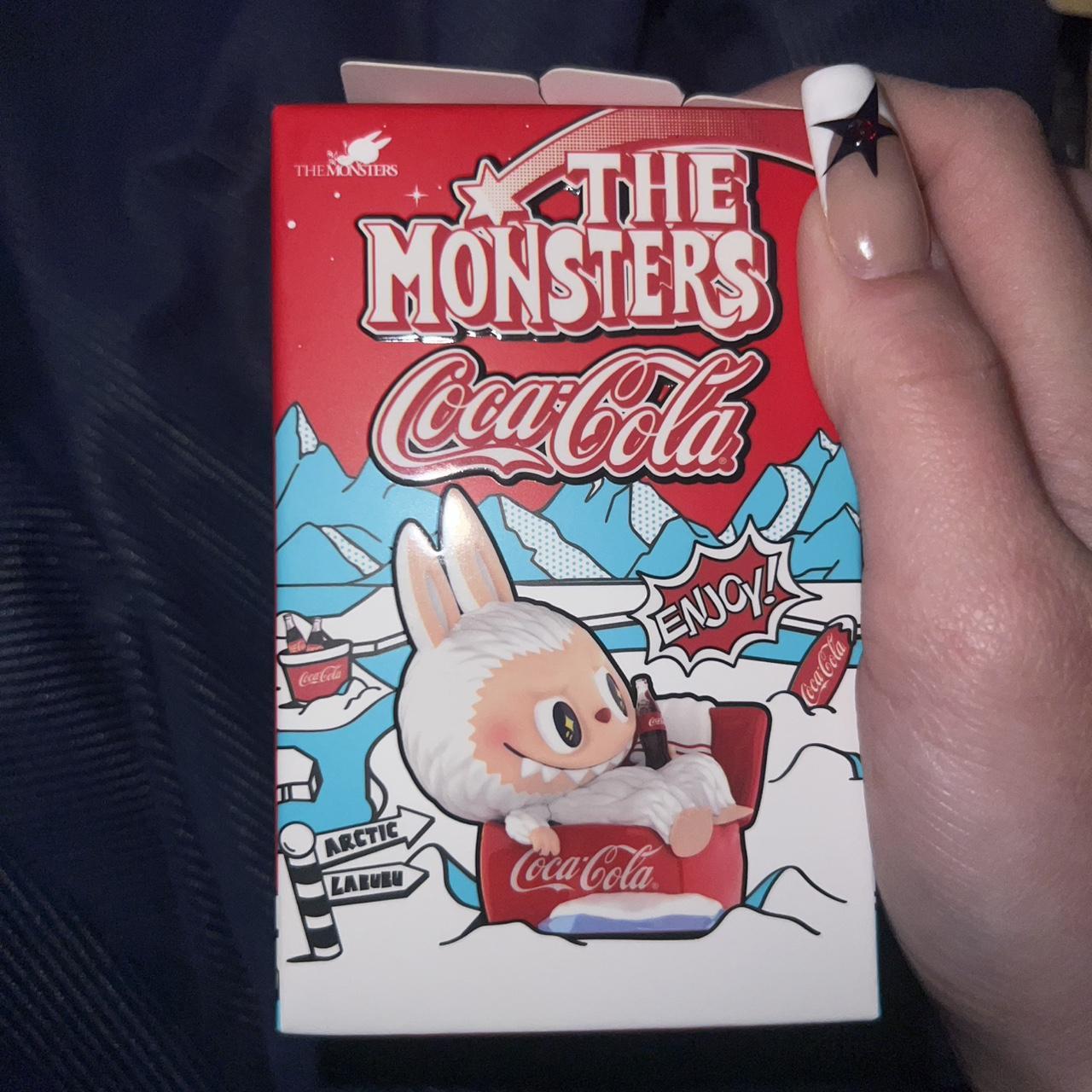 Coke-a-cola Labubu!! Box is opened but has all... | Depop