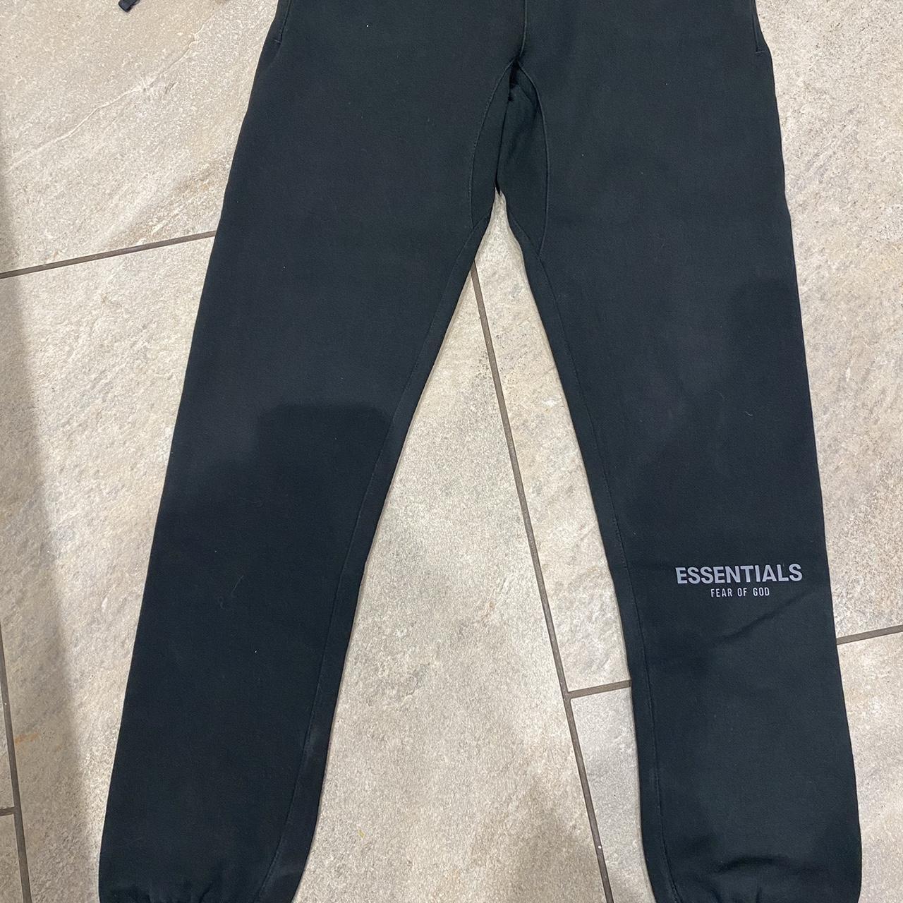 Black Essentials Joggers Great Condition Worn A Depop