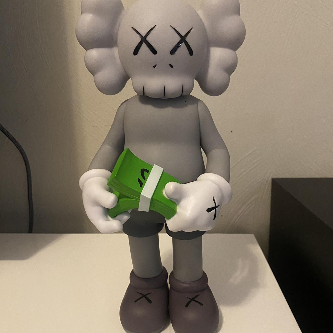 Grey Kaws X Money Bands - Depop