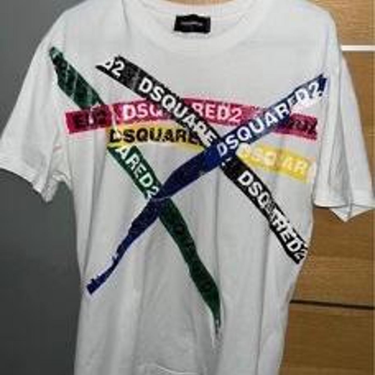 Large dsquared top worn a few times £30 open to... - Depop