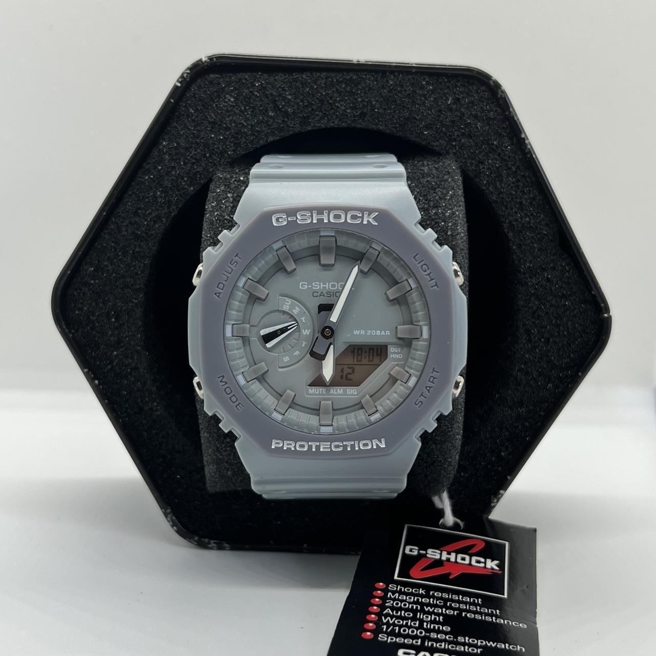 Casio Men's Grey Watch | Depop