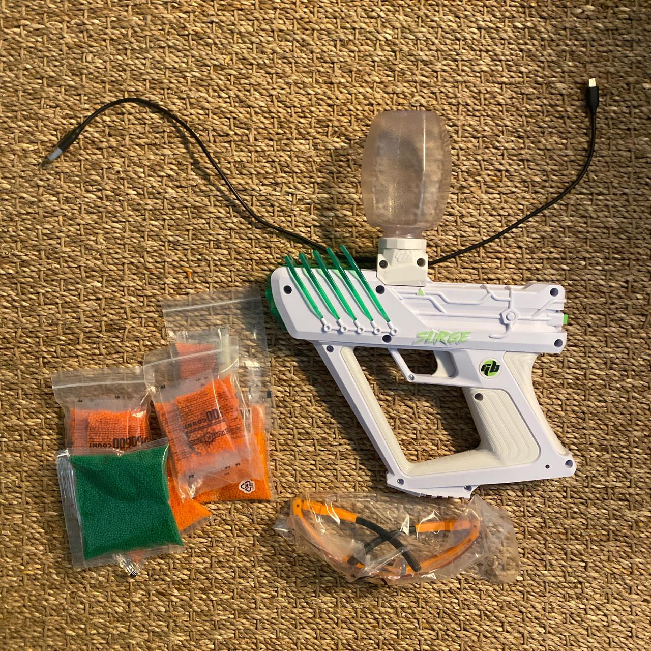 Splatgun Surge with USB, bullets, and glasses | Depop