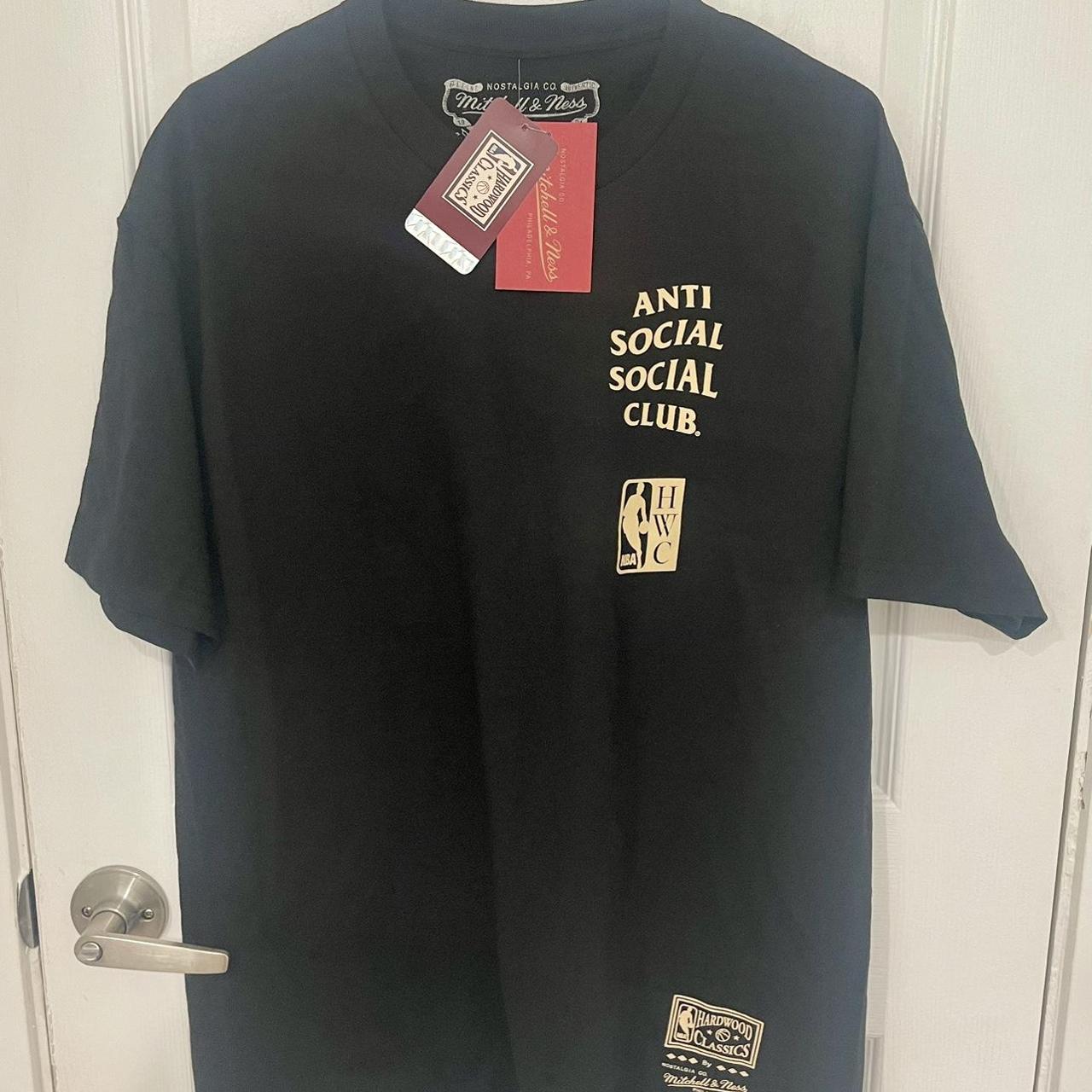ASSC x NBA Logo Collage T-Shirt ASSC x Mitchell &... - Depop