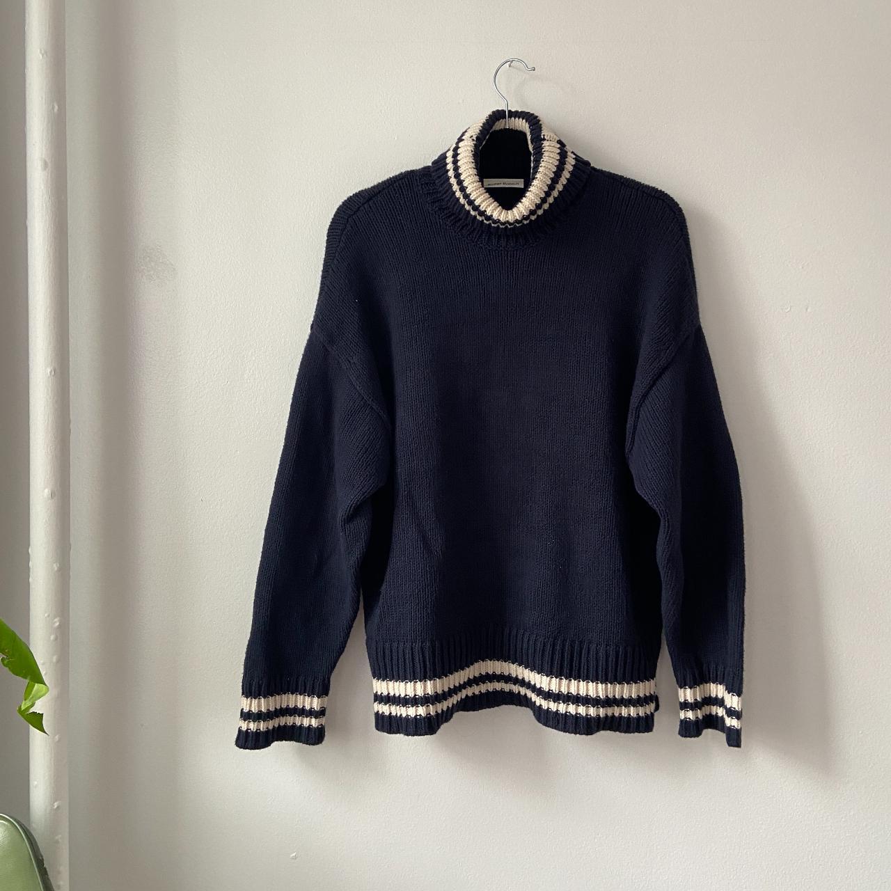 Roller Rabbit Navy Turtleneck + free matching beanie... - Depop