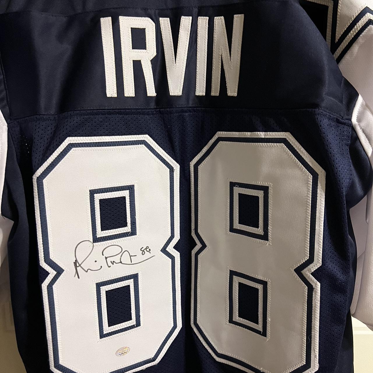 Autographed Michael Irvin Jersey in perfect... - Depop