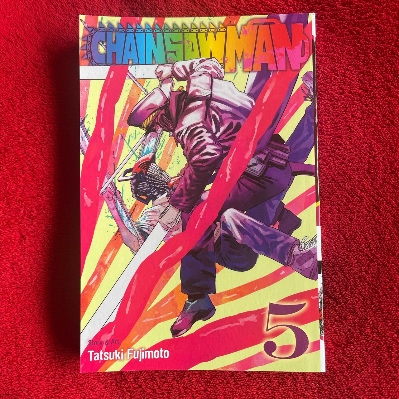 selling this volume 5 of chainsaw man, accidentally... - Depop