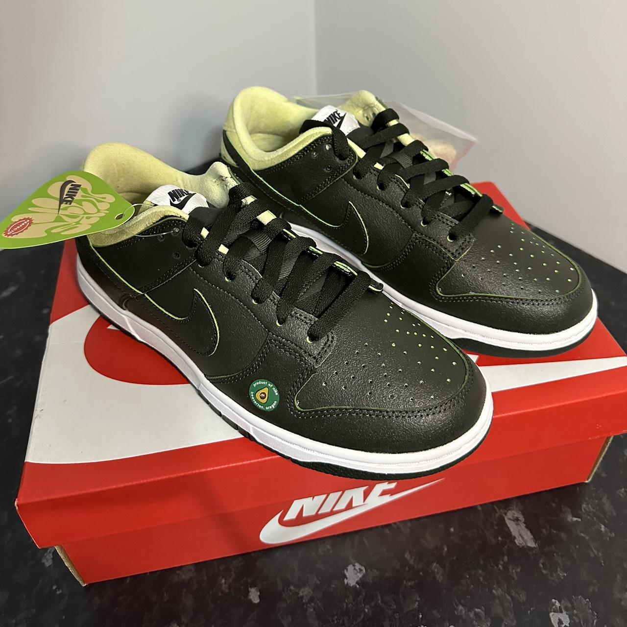 Nike Dunk Low Avocado BRAND NEW DEADSTOCK UK 6 - Depop