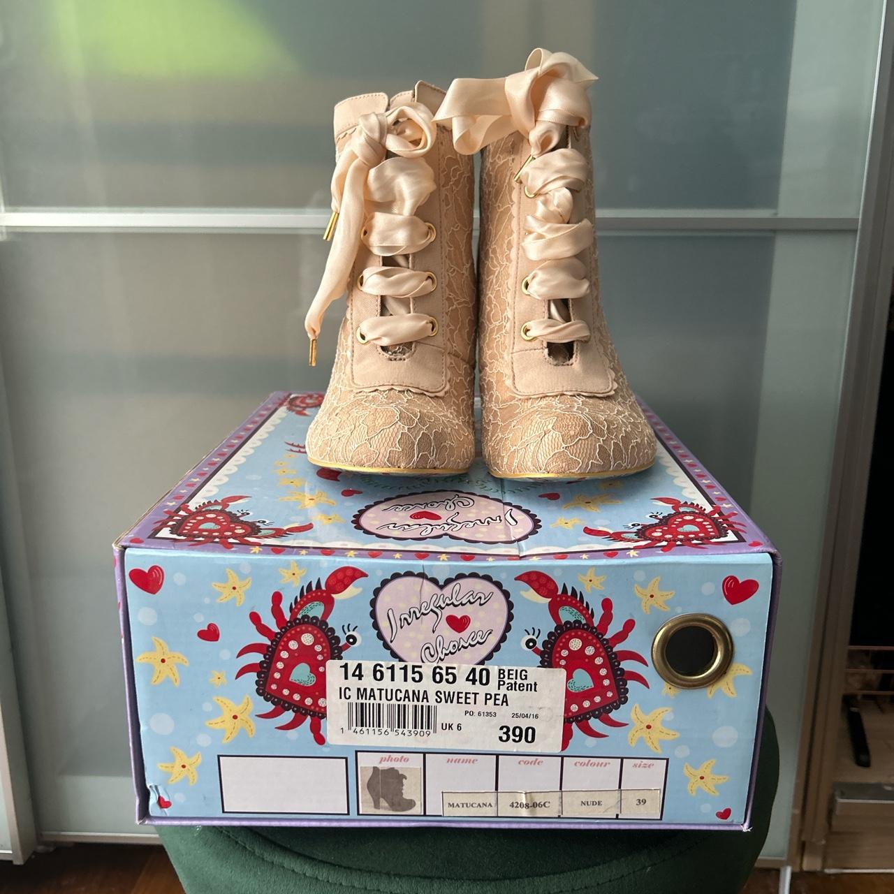 Irregular choice sweet pea boots. Worn once have... - Depop
