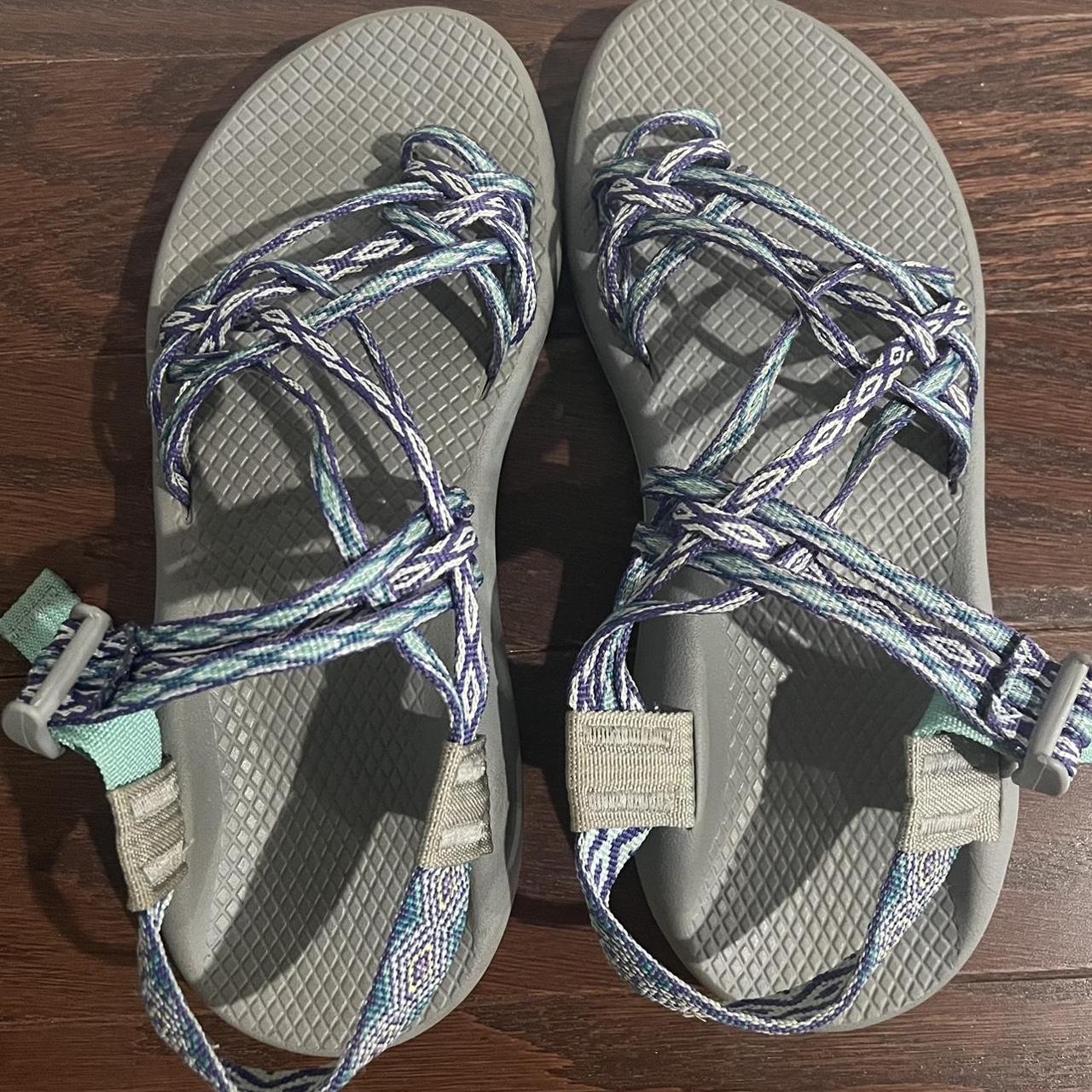 Women’s Chaco ZX/3 Classic Sandals: Gently used... - Depop