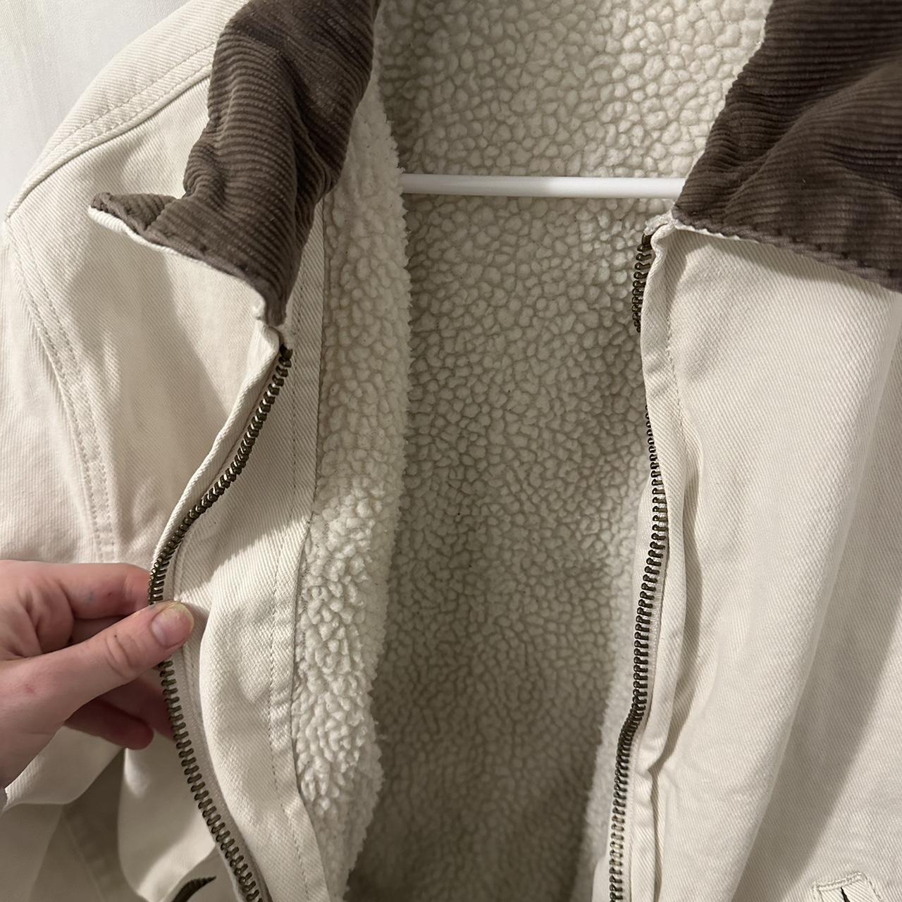 Women's Cream Jacket | Depop