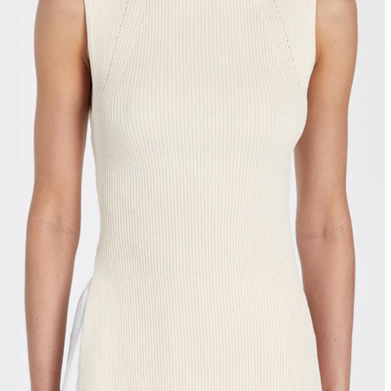 Dissh - SOFIA CREAM LONGLINE KNIT TOP Size S RRP -... | Depop