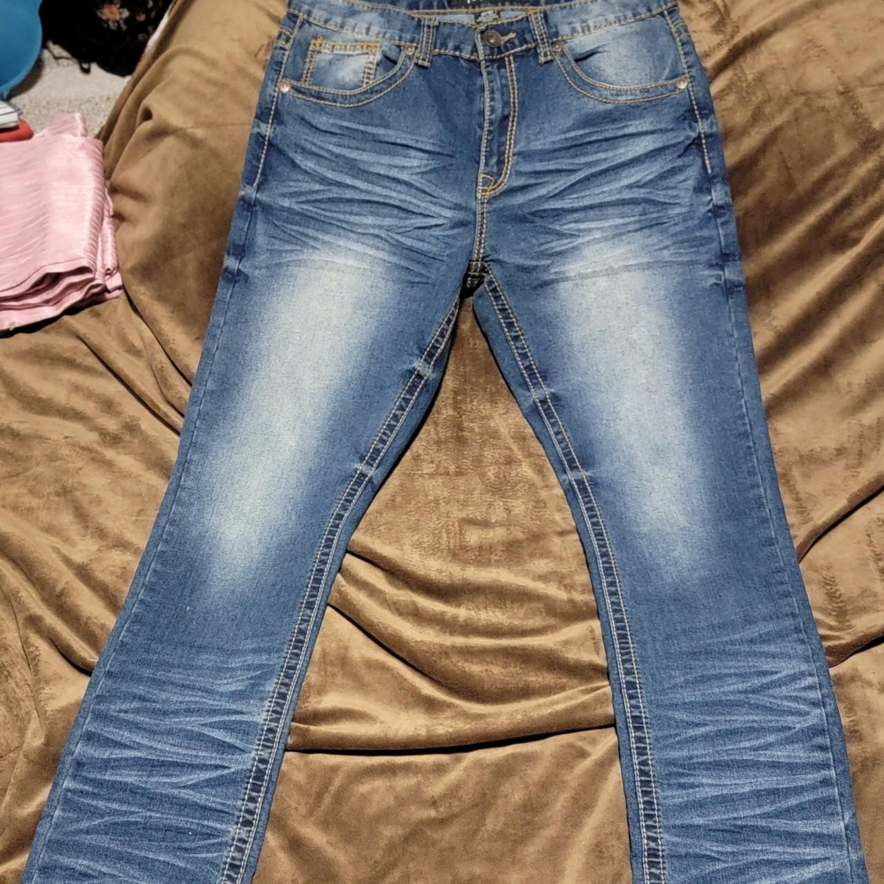 True luck jeans women's size 32/32 like new... - Depop
