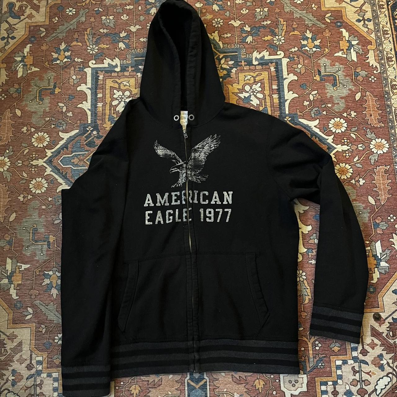 🦅vintage american eagle zip up🦅 ... - Depop