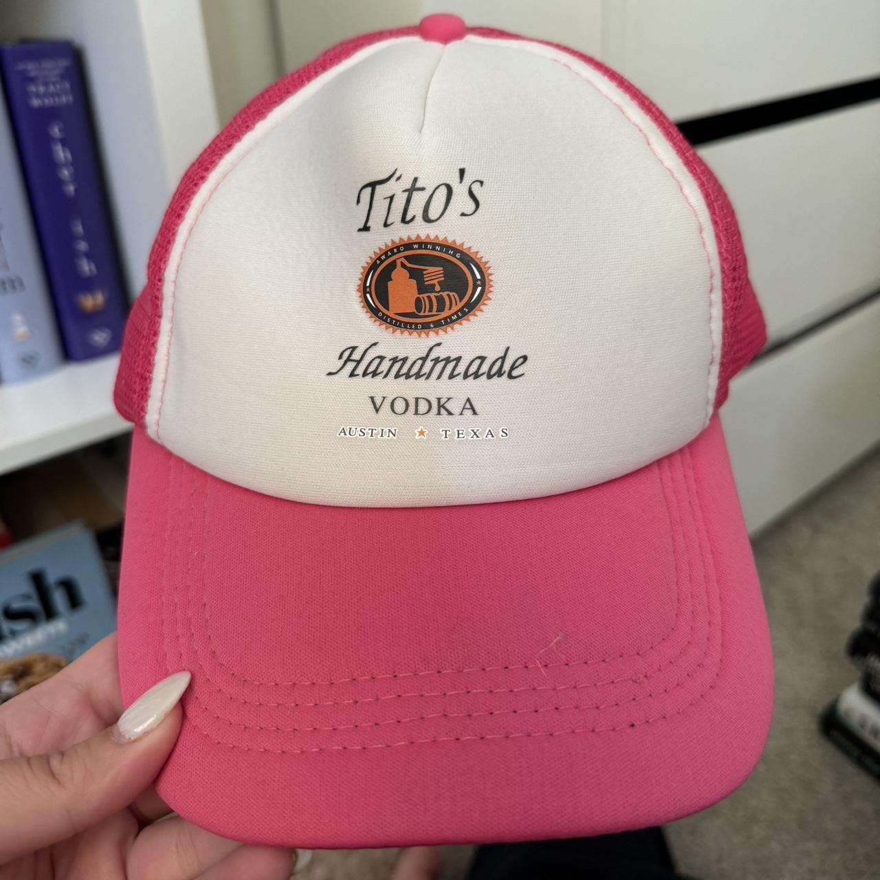 Tito’s trucker hat - never worn - Depop