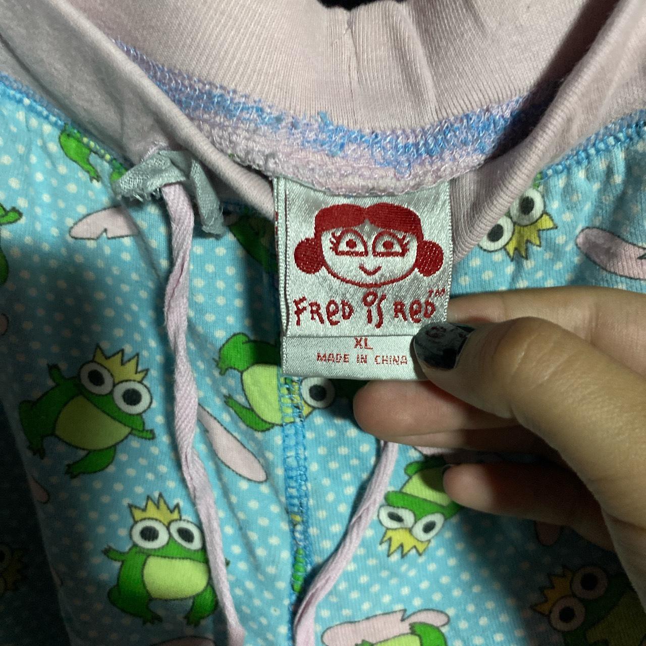 Princess frog Fred is red pj pants Good condition no... - Depop