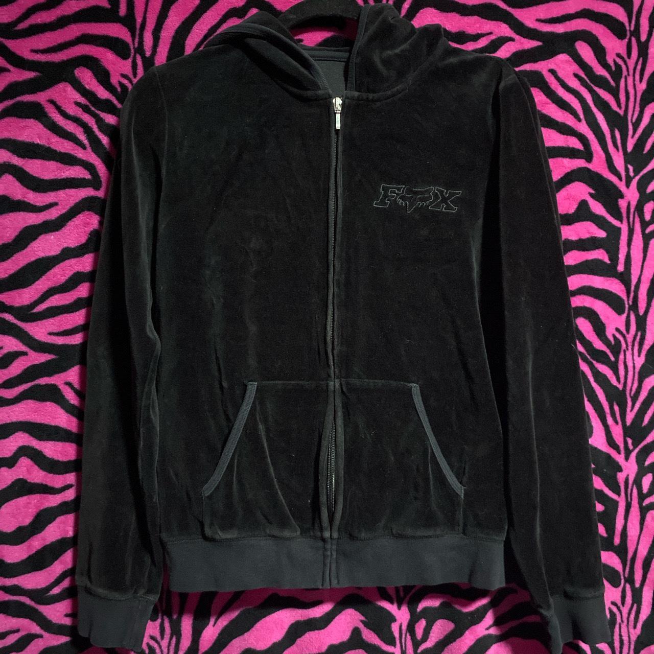Y2k fox racing velour tracksuit jacket Good... - Depop