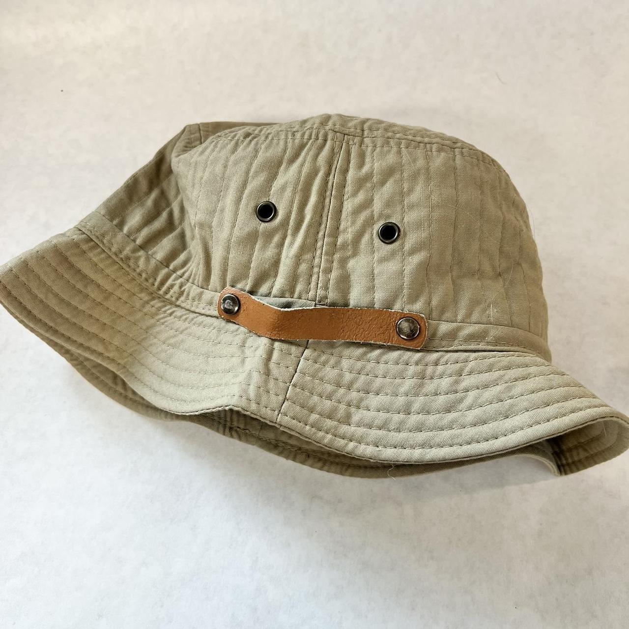 Tan Bucket Hat - Depop