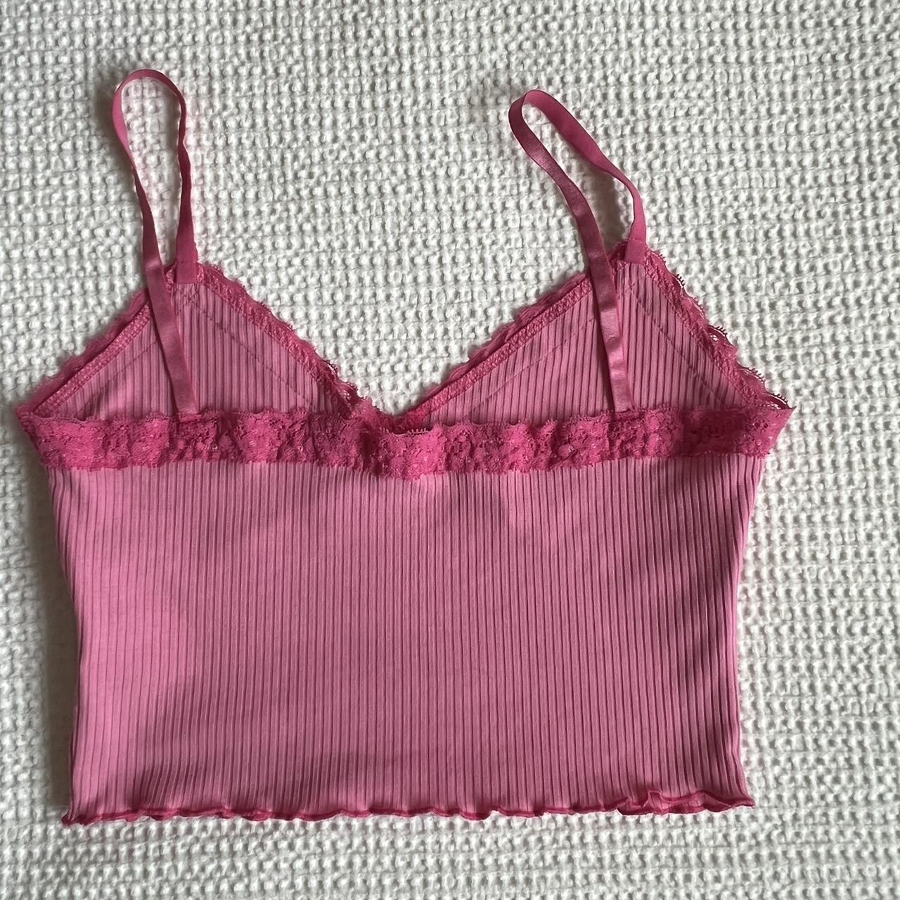 super cute pink top 💓 size M #pink #y2k - Depop