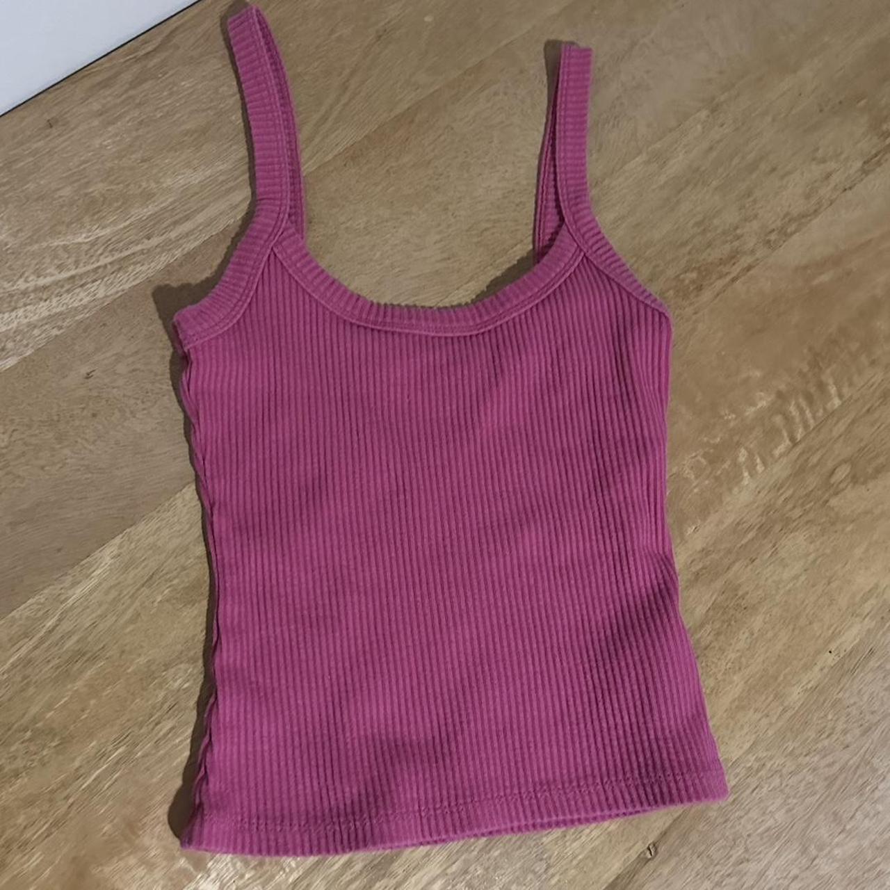 Supré hot pink riri tank Size XXS - Depop