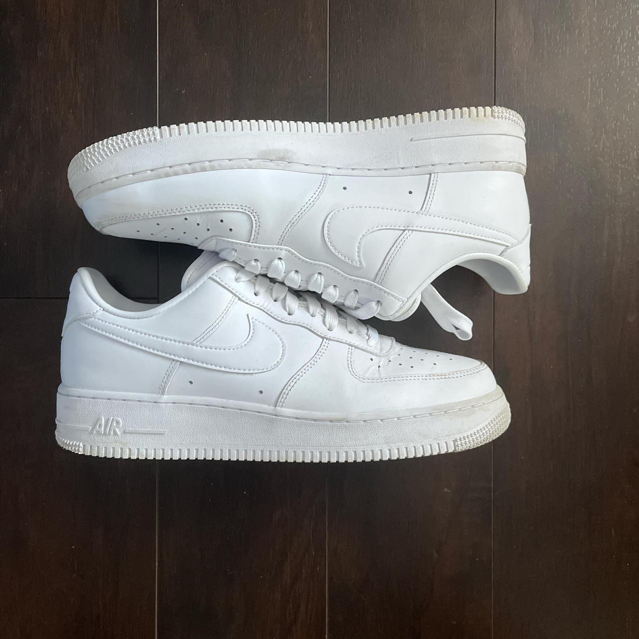 Nike AF1 07’ fresh size 11 hardly worn very slight... - Depop