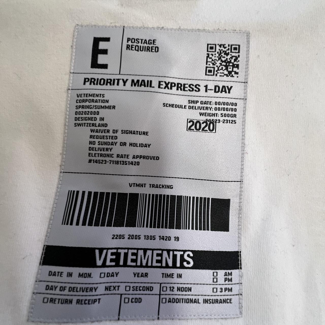 Vetements Anarchy T shirt. Brand new with tags still... - Depop